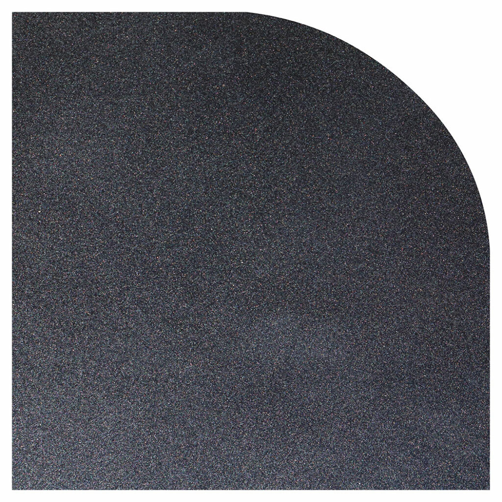 Rounded Corner Hearth Pad - Ember King